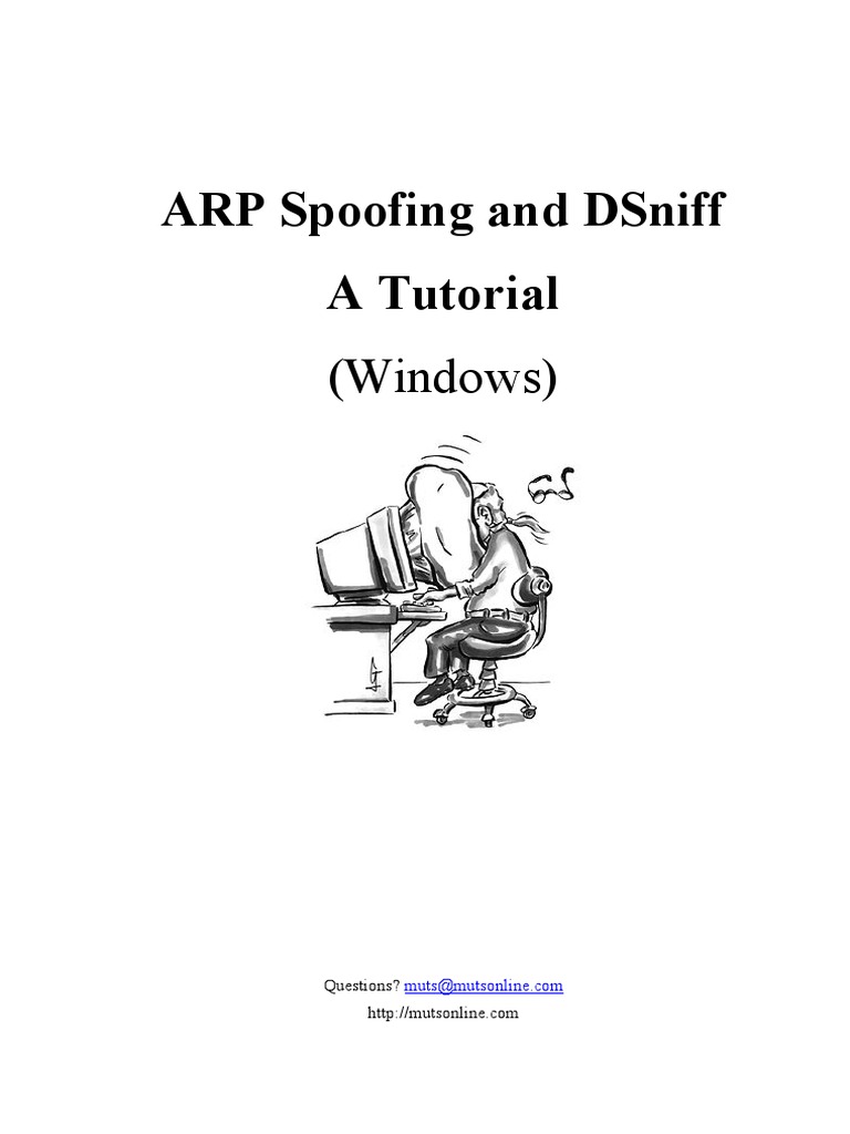 Arp Spoofing Windows PDF | PDF | Data Transmission | Computer Network