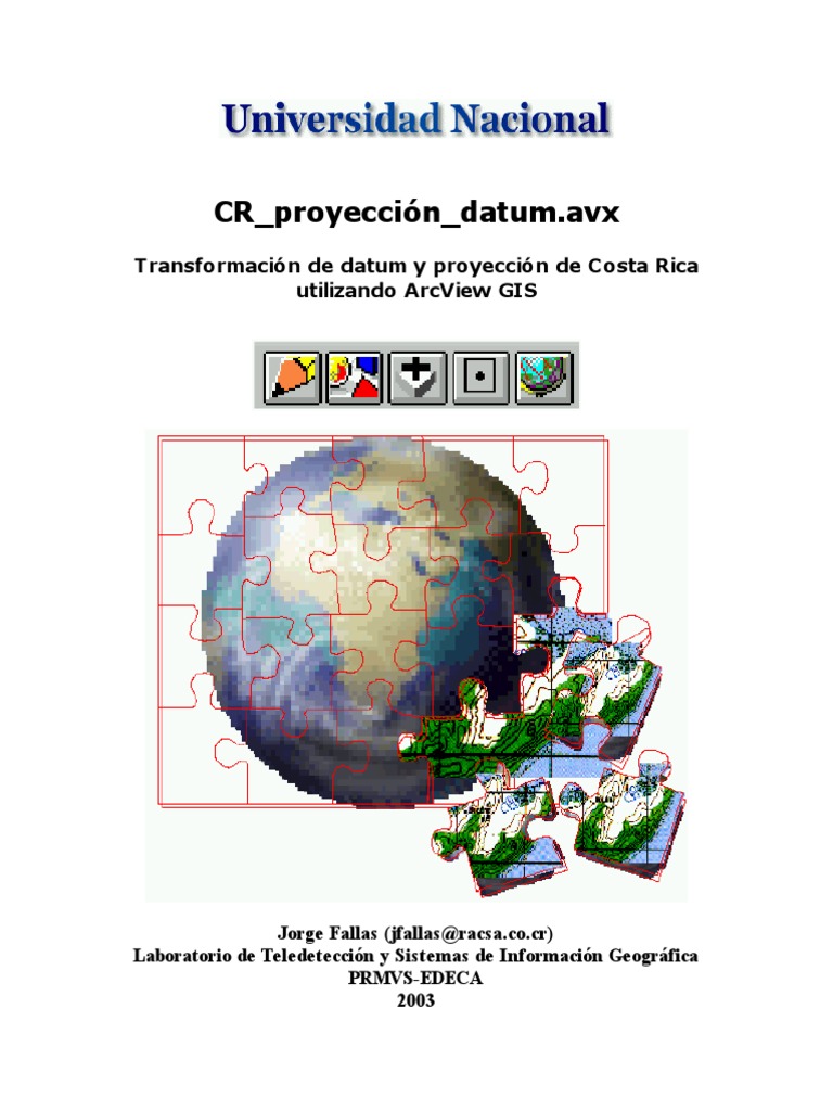 Proyeccion Datum Lab Pdf Sistema De Información Geográfica