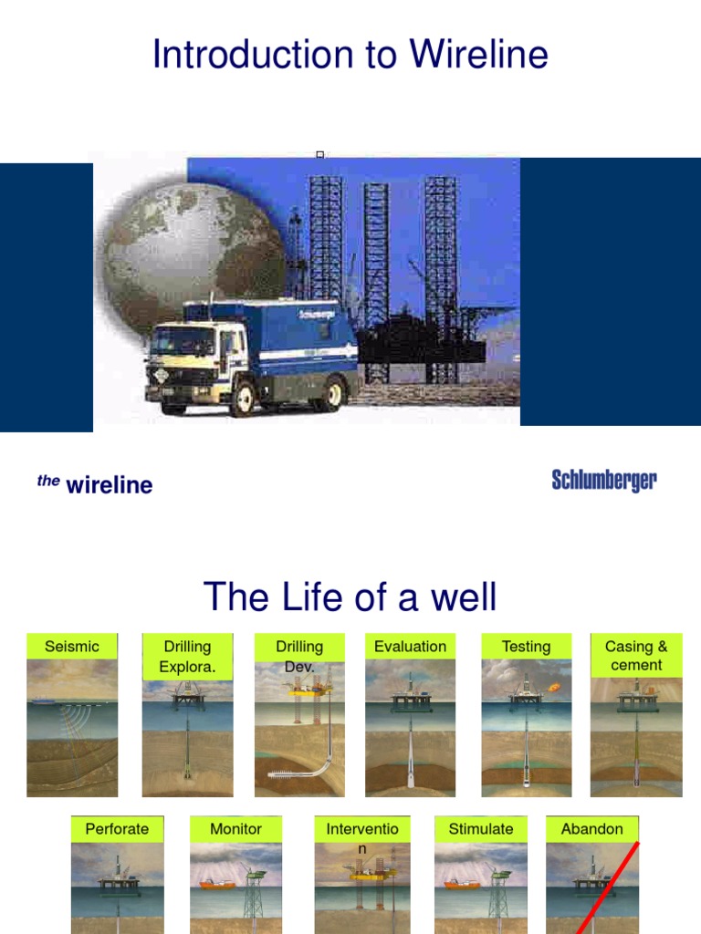 Wireline Presentation | PDF | Gases | Chemical Engineering