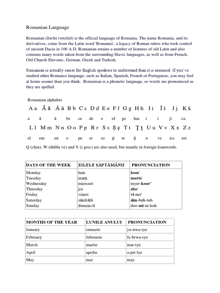Learn Romanian Language | PDF | Language Orthographies | Symbols