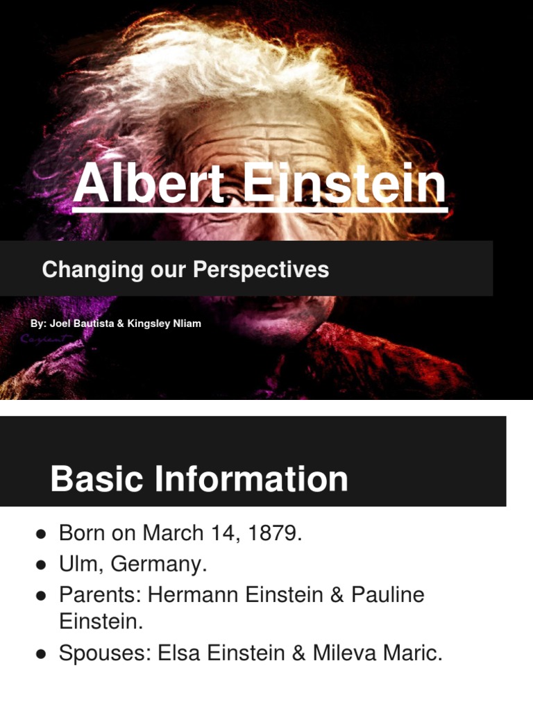 Albert Einstein: Life and Relativity | PDF | Social Science