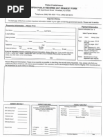 Newark NJ OPRA Request Form | PDF | United States Postal Service | Mail