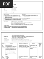 Year 1 Phonics Lesson Plan 1 | PDF | Phonics | Lesson Plan