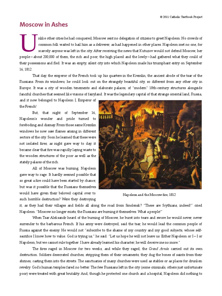 Retreat From Moscow | PDF | Napoleon | Military