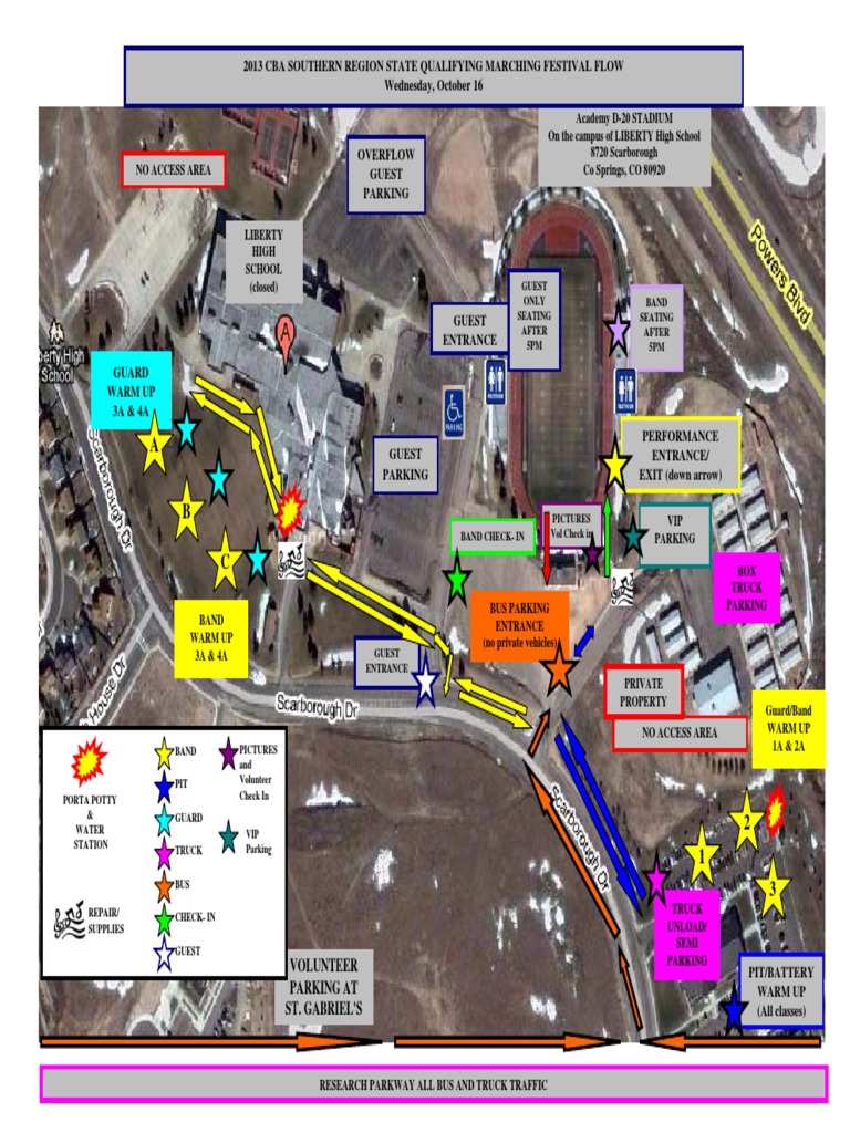 2013 CBA South Flow Map | PDF