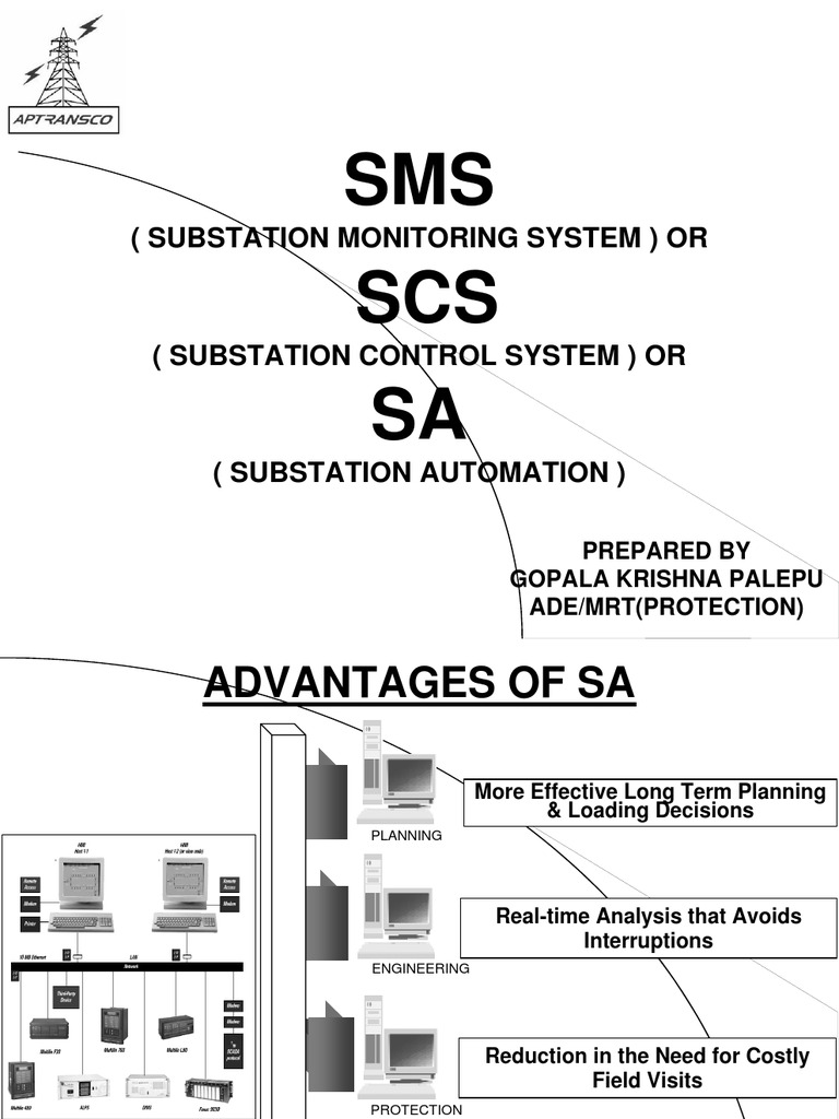 Substation Automation System Overview | PDF | Electrical Substation ...