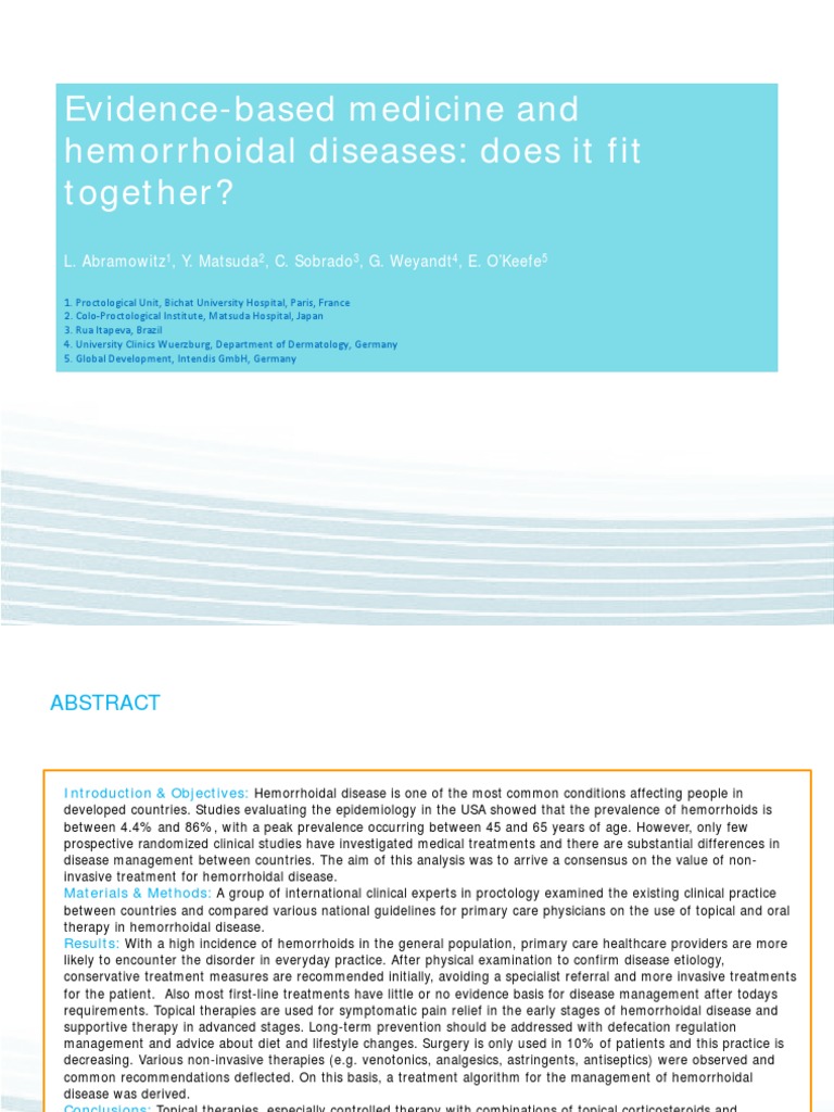 Terapi Hemoroid | PDF | Hemorrhoid | Clinical Trial