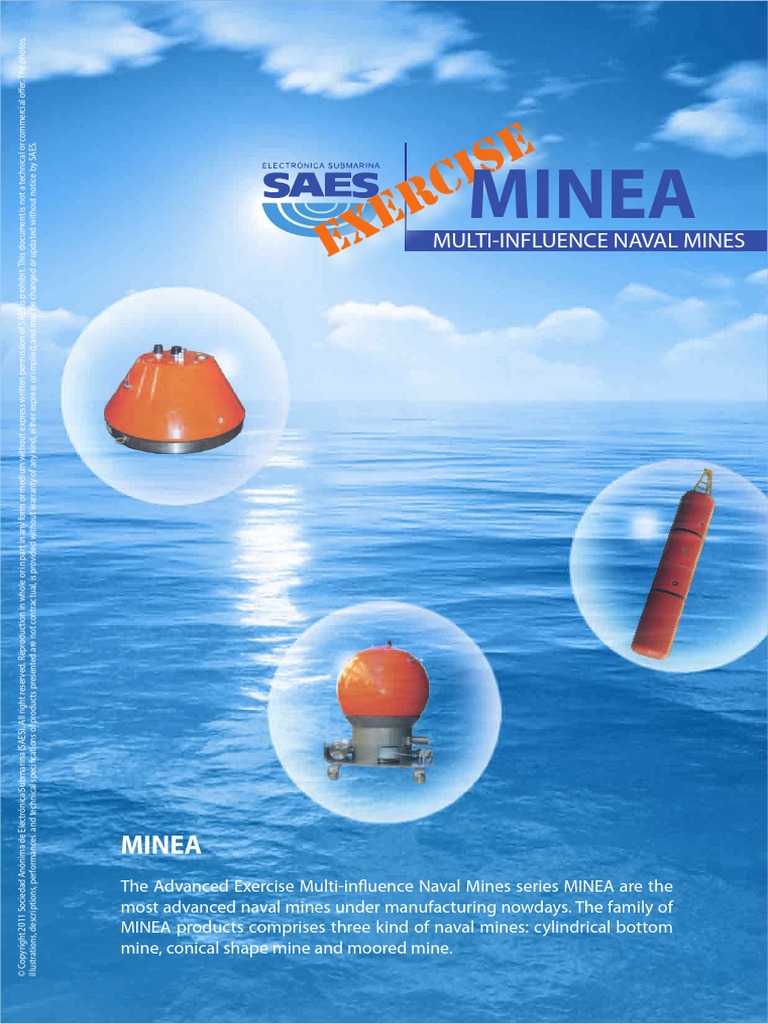 Minea Saes | PDF | Naval Mine | Sensor
