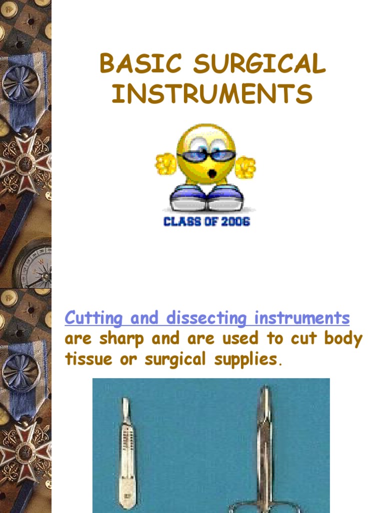 Basic-Surgical-Instruments.pdf | Surgery | Medical Specialties