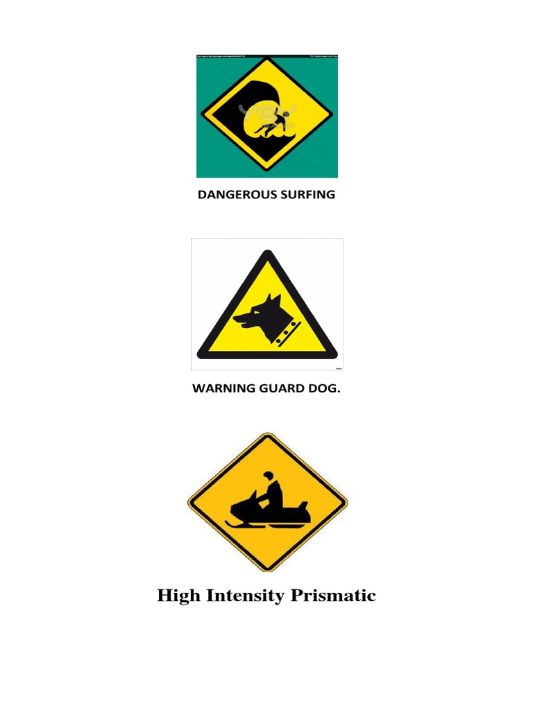 Dangerous Surfing Warning Signs Guide | PDF