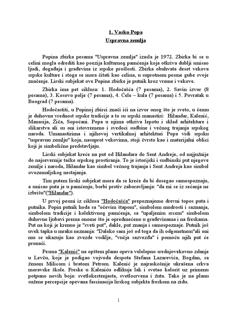 Vasko Popa Kalenic