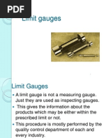 Taylor Theory of Gauging, Design and Types of Limit Gauges | PDF ...