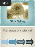 Spin Selling | PDF