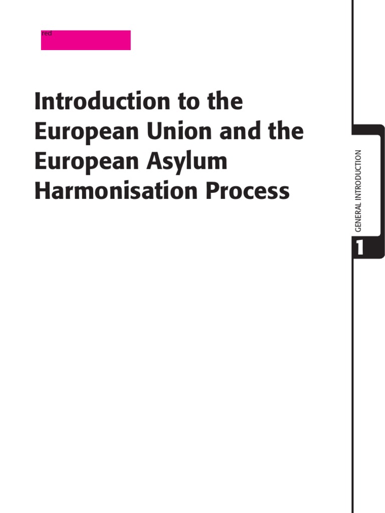Introduction To The EU & The EU Asylum Ion Process | PDF | Member State ...