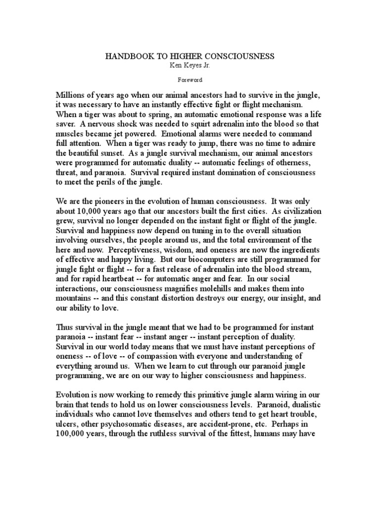 Handbook To Higher Consciousness Pdf - speciallasopa