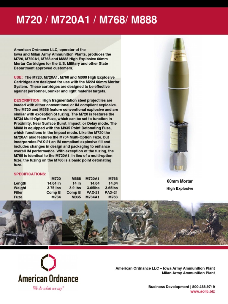 60mmMortarM720-M888