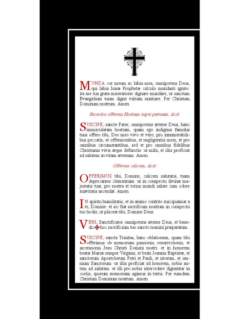 REQUIEM Trad Altar Card (Main) - To Print | PDF
