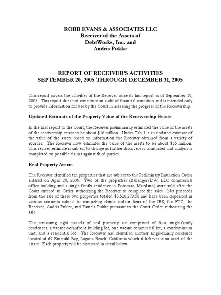 PukkeFortunaScandal - $750,000 Settlement | PDF | Receivership | Equity ...