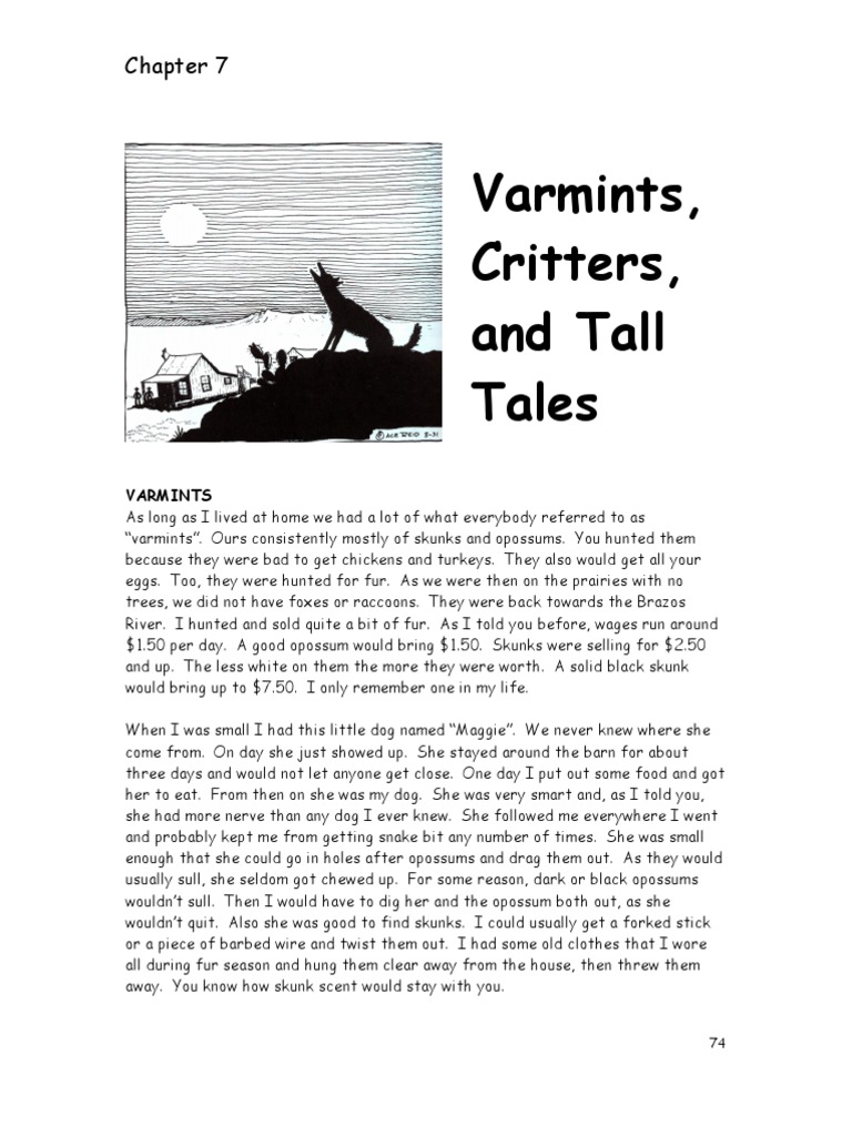 Varmints, Critters, and Tall Tales | PDF | Chicken | Sheep
