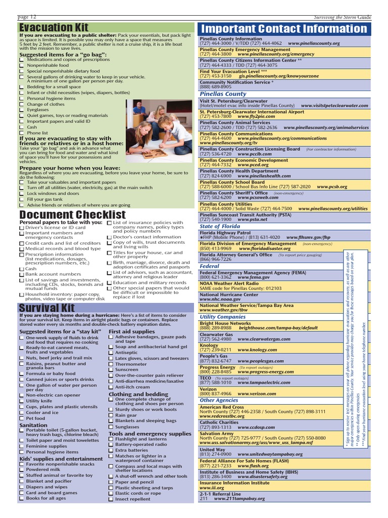 Hurricane Guide 12 PDF | PDF | Emergency Management | Foods