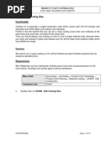 CK40N Costing Run | PDF | Icon (Computing) | Button (Computing)