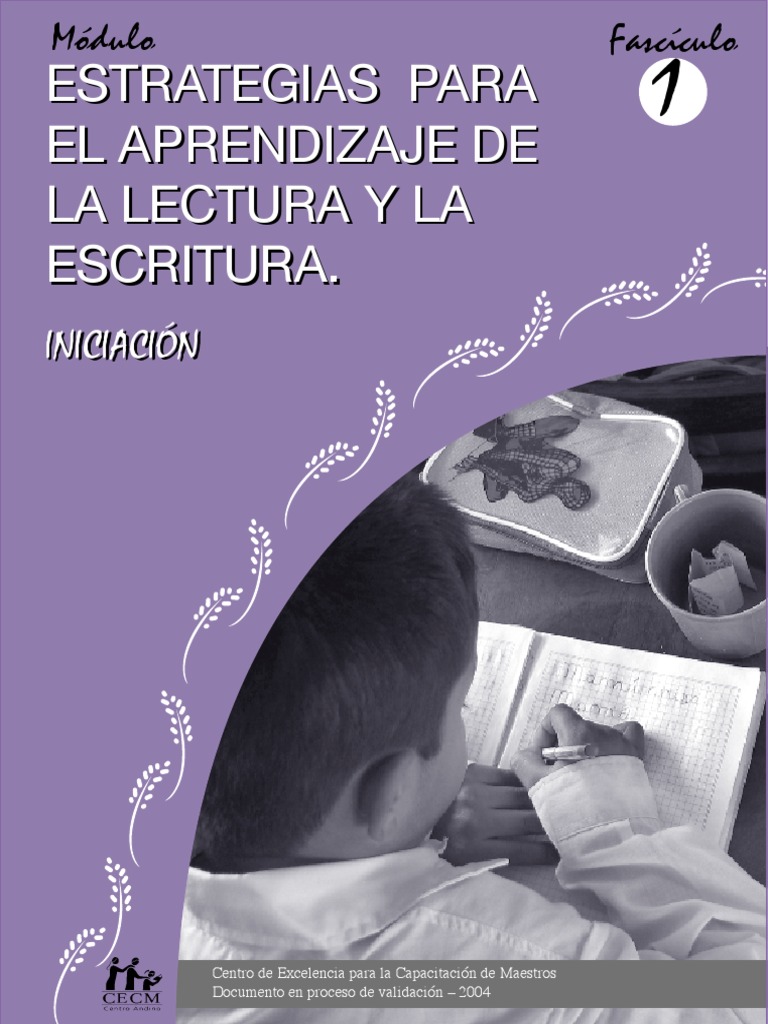 Estrategias de Lectura y Escritura Infantil | PDF | Lectura (proceso ...