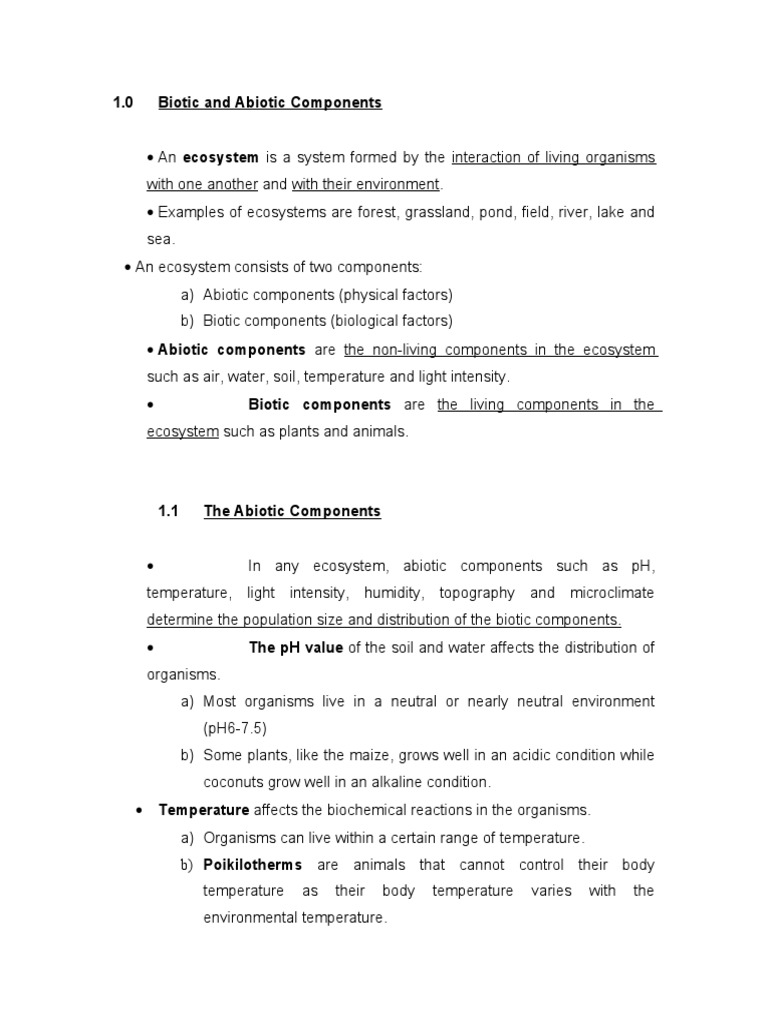 Folio Biology Form 4 Chapter 8 and 9 | PDF | Food Web | Chlorofluorocarbon