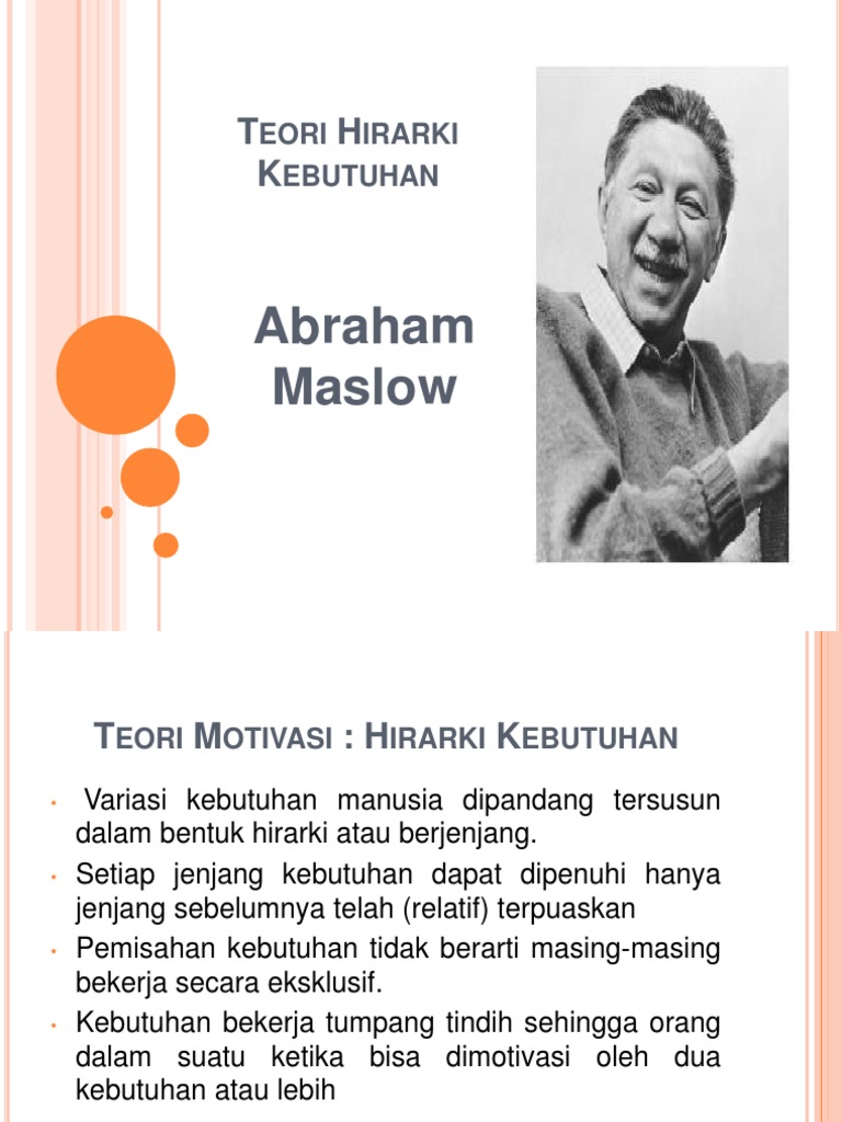 Hirarki Maslow | PDF