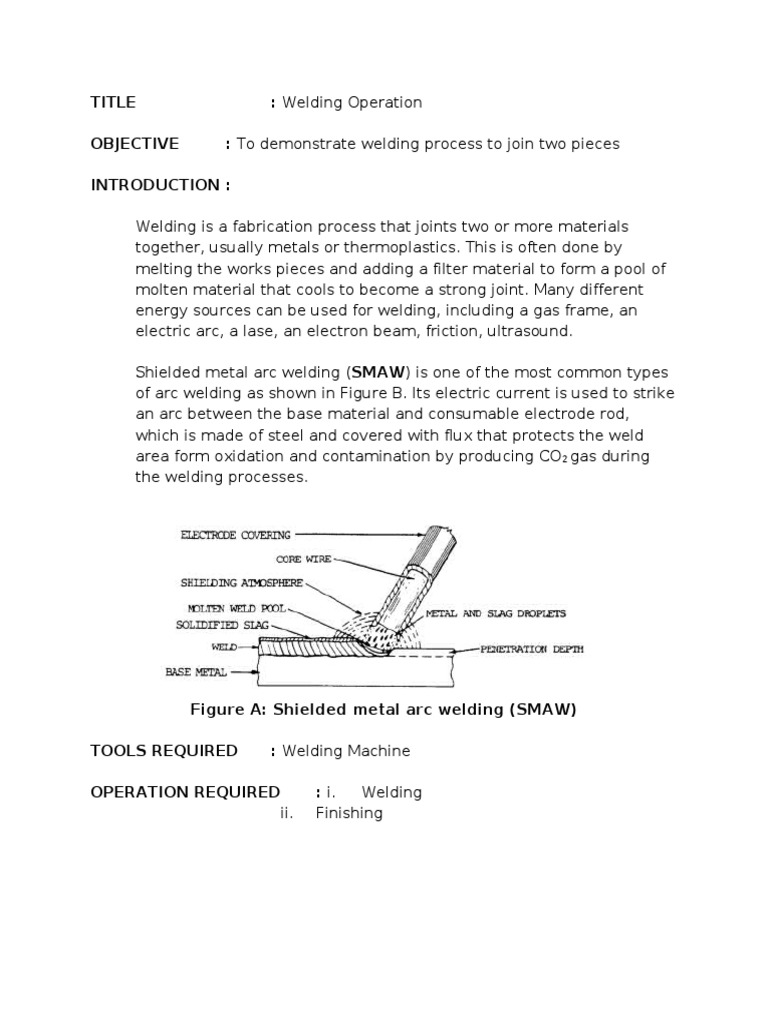 Report On Welding | PDF | Welding | Construction