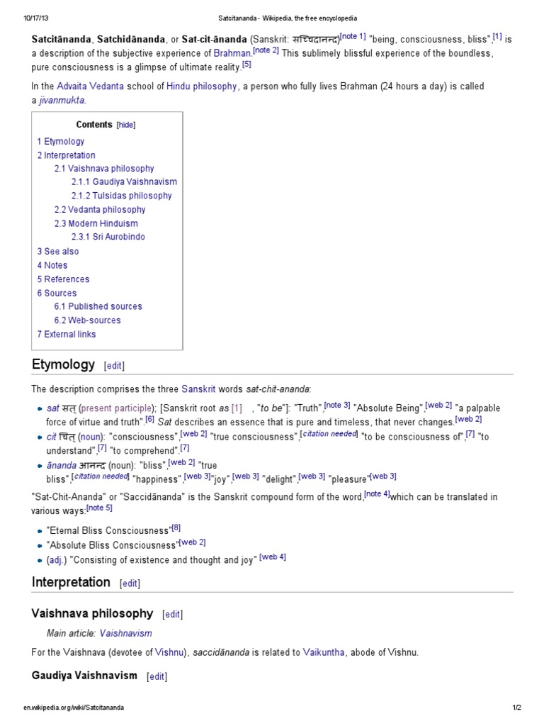 Satcitananda | Download Free PDF | Vaishnavism | Theistic Indian Philosophy