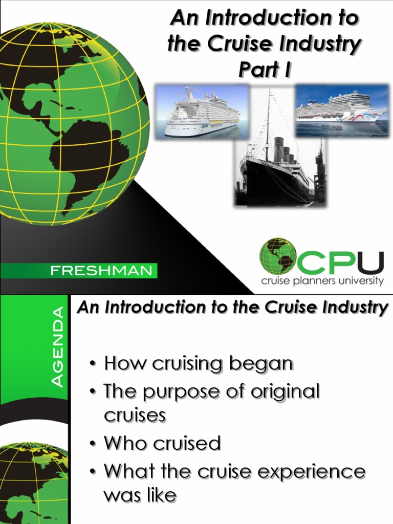 History of the Cruise Industry Ppt | Steamship | Ocean Liners
