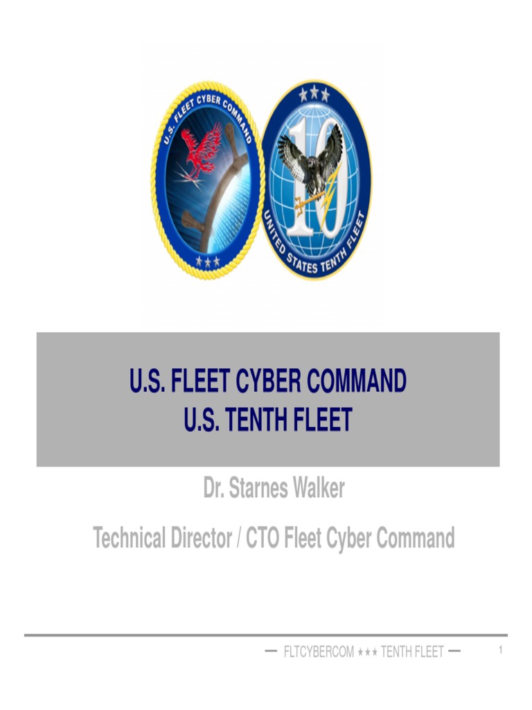 US Fleet Cyber Command, US Tenth Fleet | PDF | Scada | Threat (Computer)