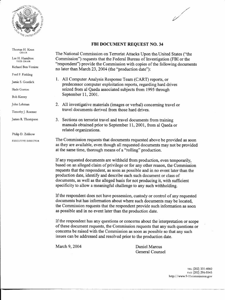 T5 B55 FBI CART Docs Fdr- Entire Contents- Doc Request- Docs ...