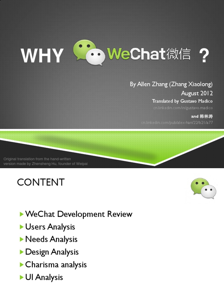 Wechat Presentation 130605022028 Phpapp01 | We Chat | Sina Weibo