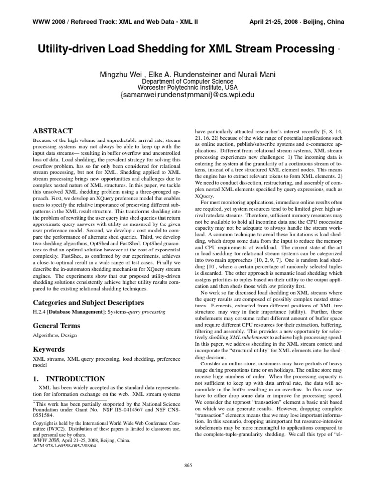 Xml Data Dissemination Using Automata On Top Of Structured Overlay Networks Pdf X Path Xml