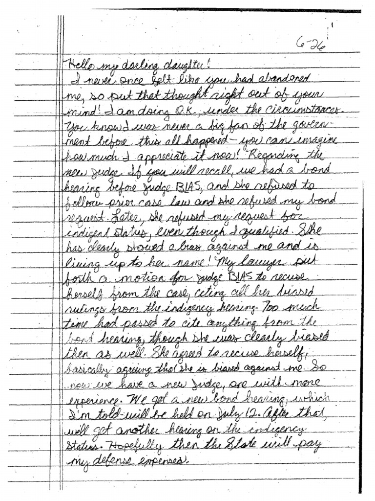 Michael Dunn Letter To His Daughter | PDF | Foreign Language Studies