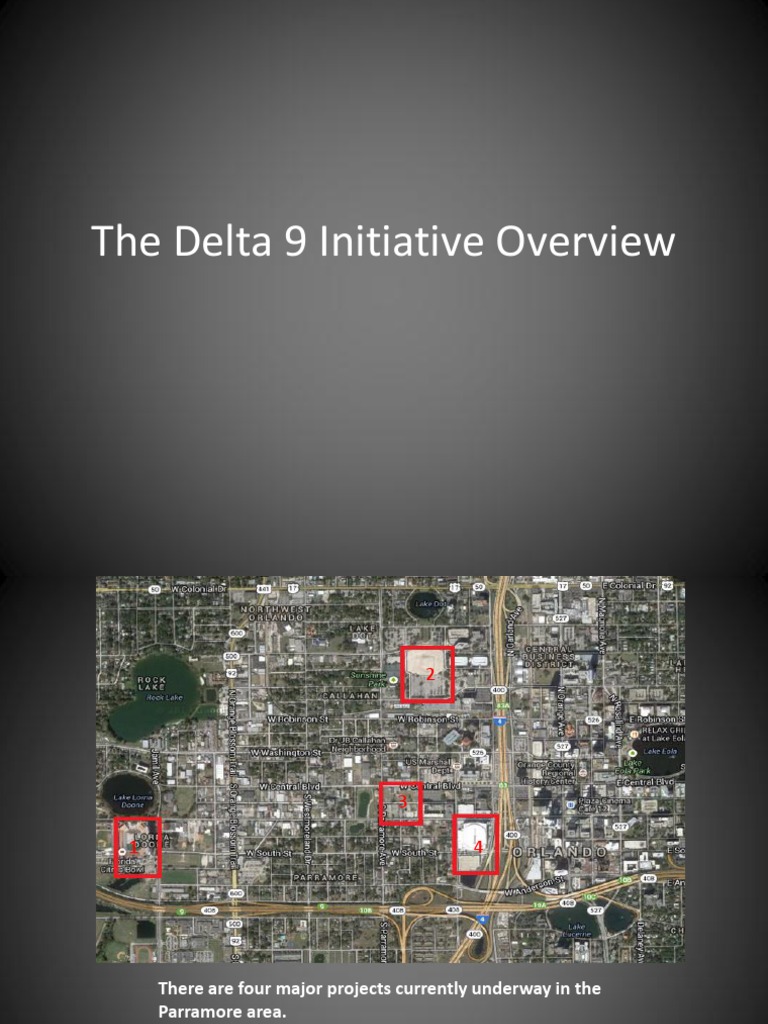 Delta 9 Initiative: Boosting Parramore's Economy | PDF | Politics | Law