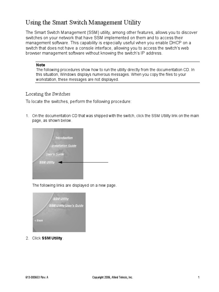 SSM User Guide | PDF | Ip Address | Computer Network