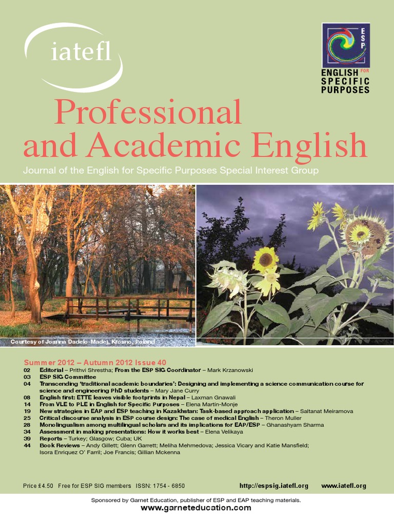 ESP SIG Journal Issue 40 - v4 Final Version Mid Nov2012 | PDF ...