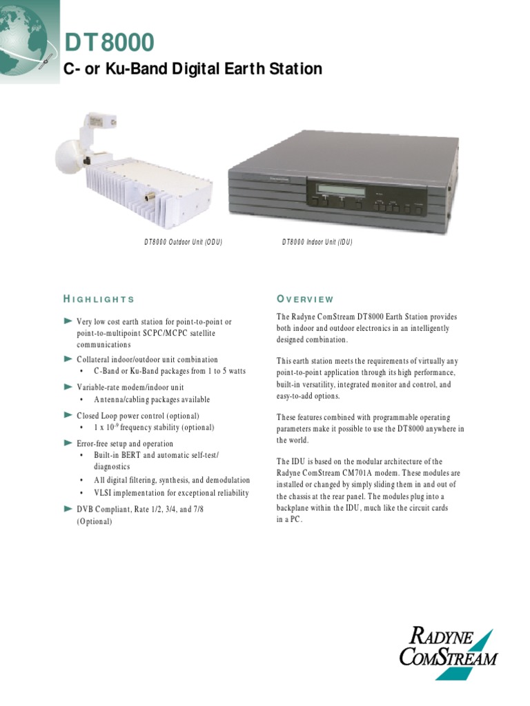 DT 8000 | PDF | Modem | Hertz