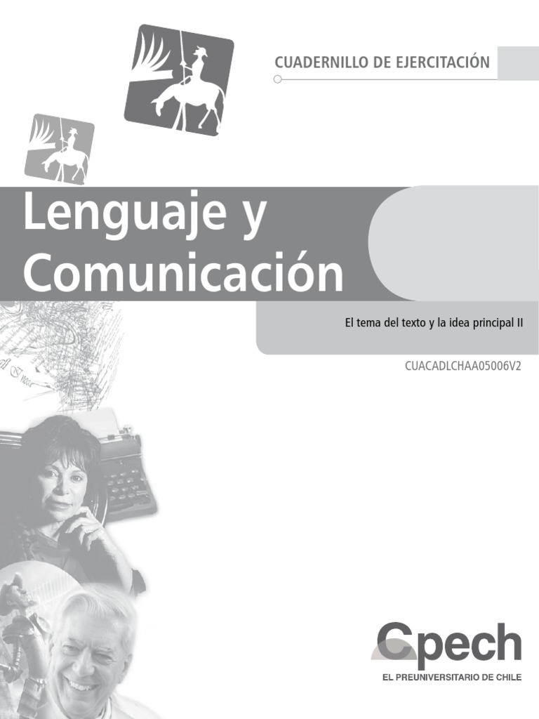 Cuadernillo 06 El Tema Del Texto y La Idea Principal II | PDF | Lectura ...