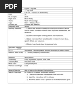 LAC Template | PDF | Lesson Plan | Teachers