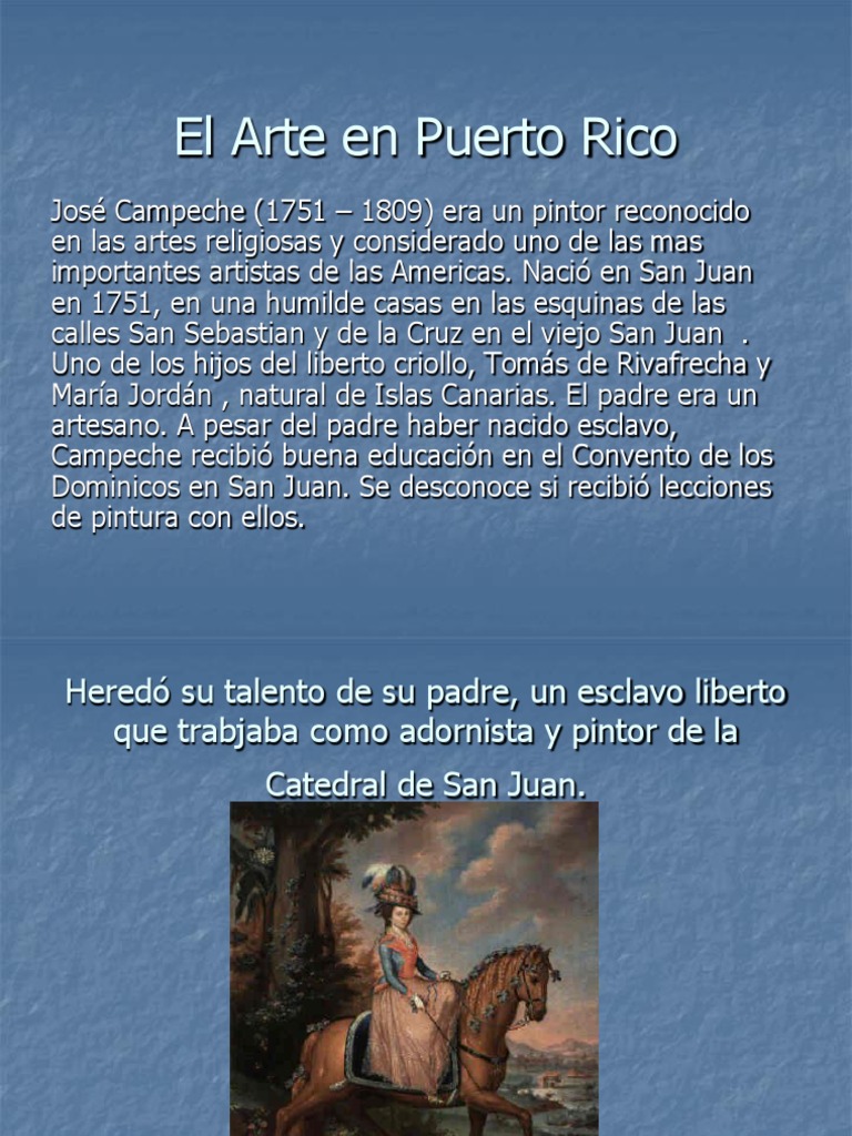 El Arte en Puerto Rico | PDF | Realismo (Artes) | Puerto Rico