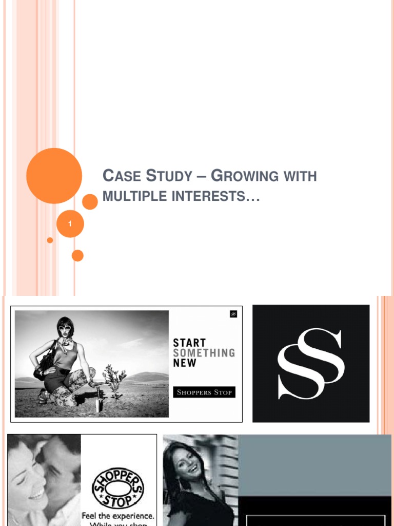 Case Study On Shoppers Stop | PDF | Retail | Retailing