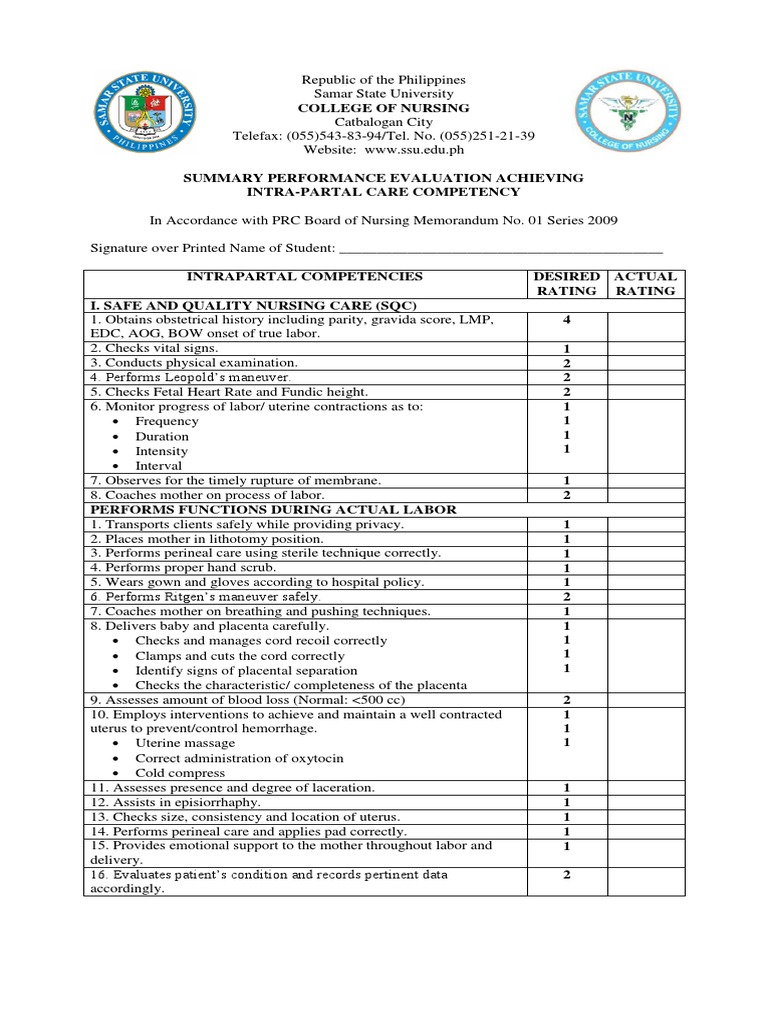 Clinical Checklist | Surgery | Childbirth | Free 30-day Trial | Scribd