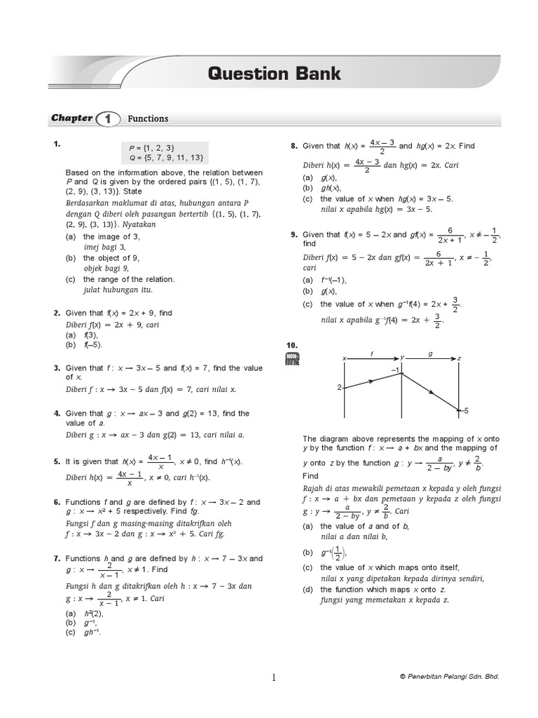 QB (Add Math F4) | PDF | Quadratic Equation | Geometric Shapes