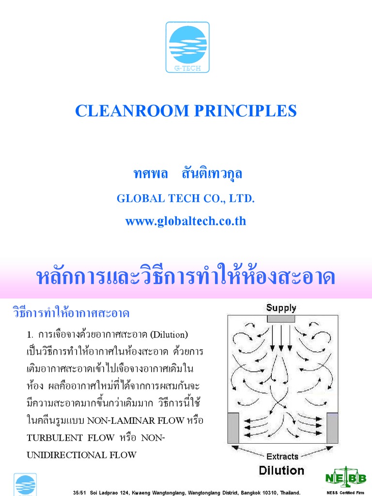 Cleanroom Principles