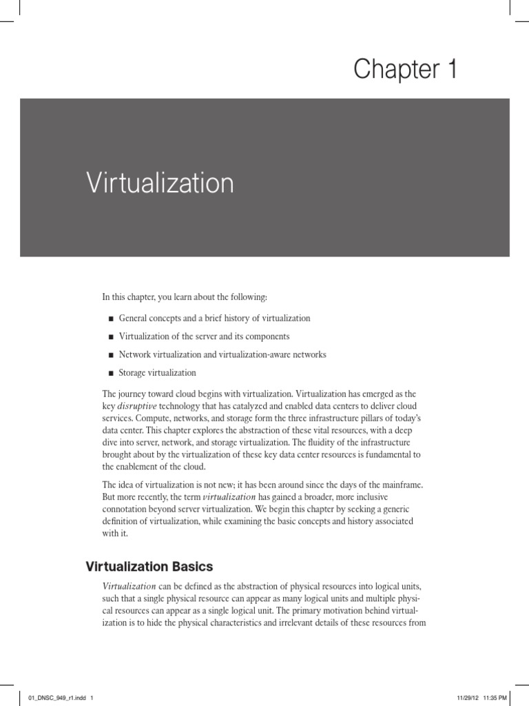 Virtualization | PDF | Router (Computing) | Computer Network