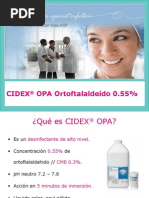 Ficha Técnica CIDEX OPA | PDF | Microbiología | Especialidades Medicas