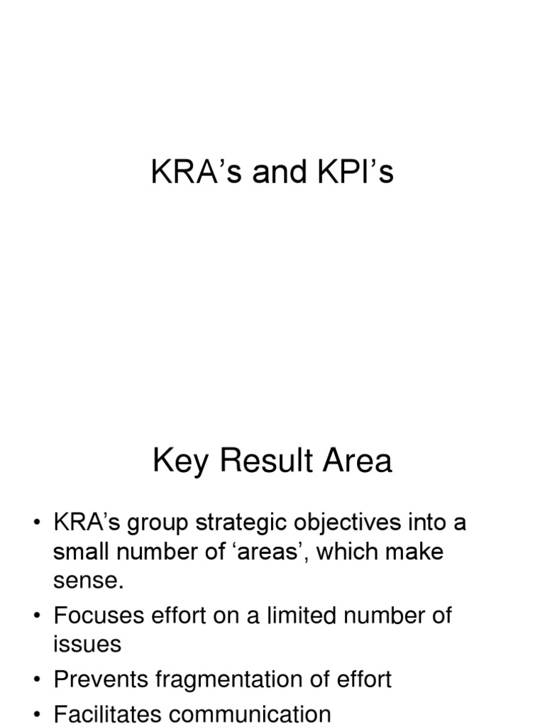 Kras and Kpis | PDF | Performance Indicator | Hospital